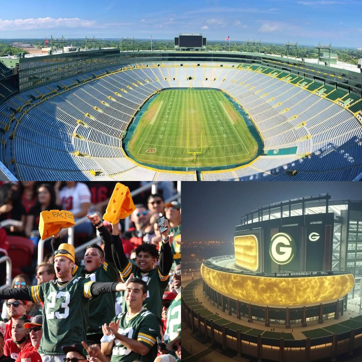 Green Bay Packers Football announces $1.9 billion renovation of Lambeau ...