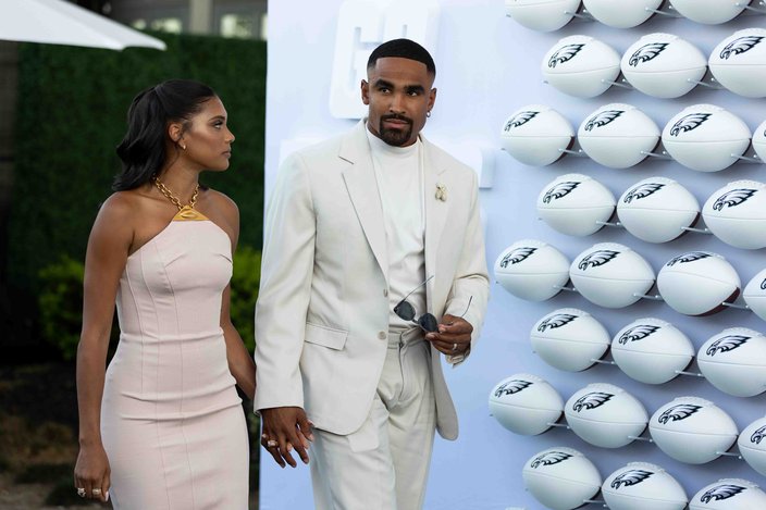 Scenes from the Eagles' Super Bowl ring ceremony