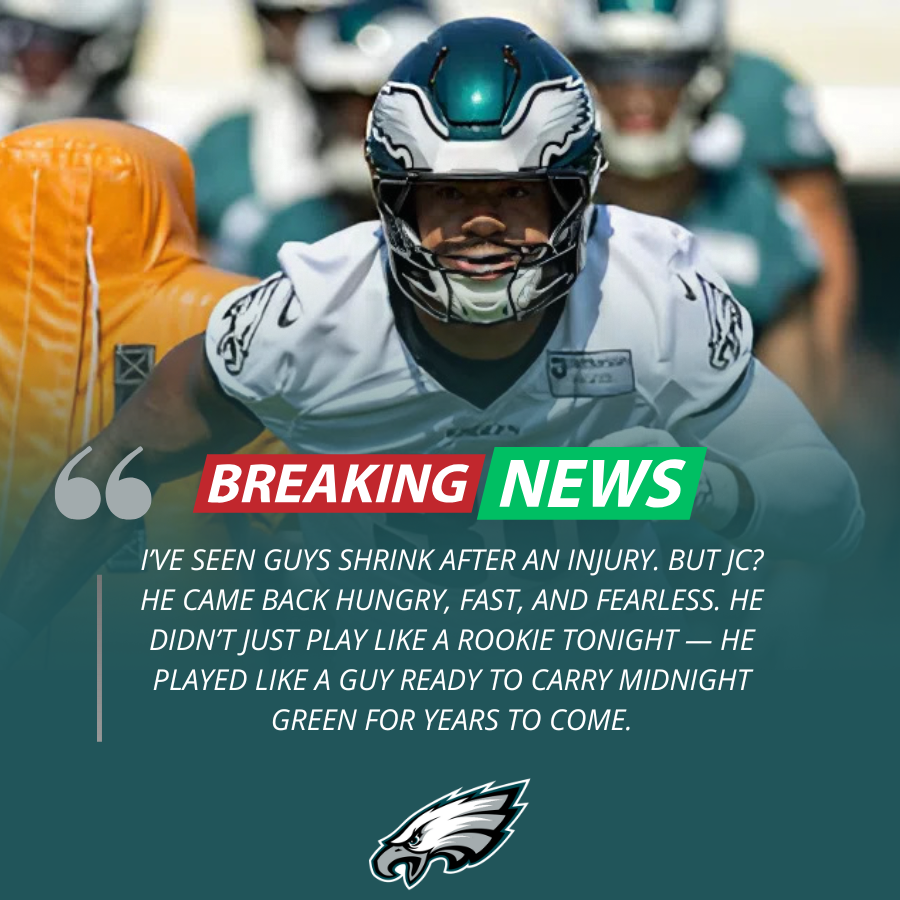 Eagles Rookie Shines in Preseason Game After Serious Shoulder Injury ...