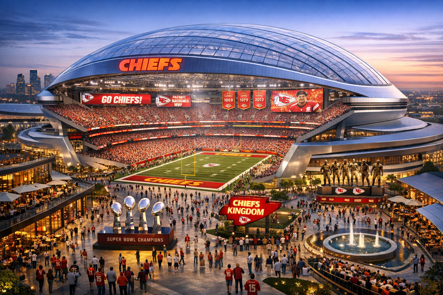 Kansas City Unveils $3.6 Billion Chiefs Stadium Overhaul: A Game ...
