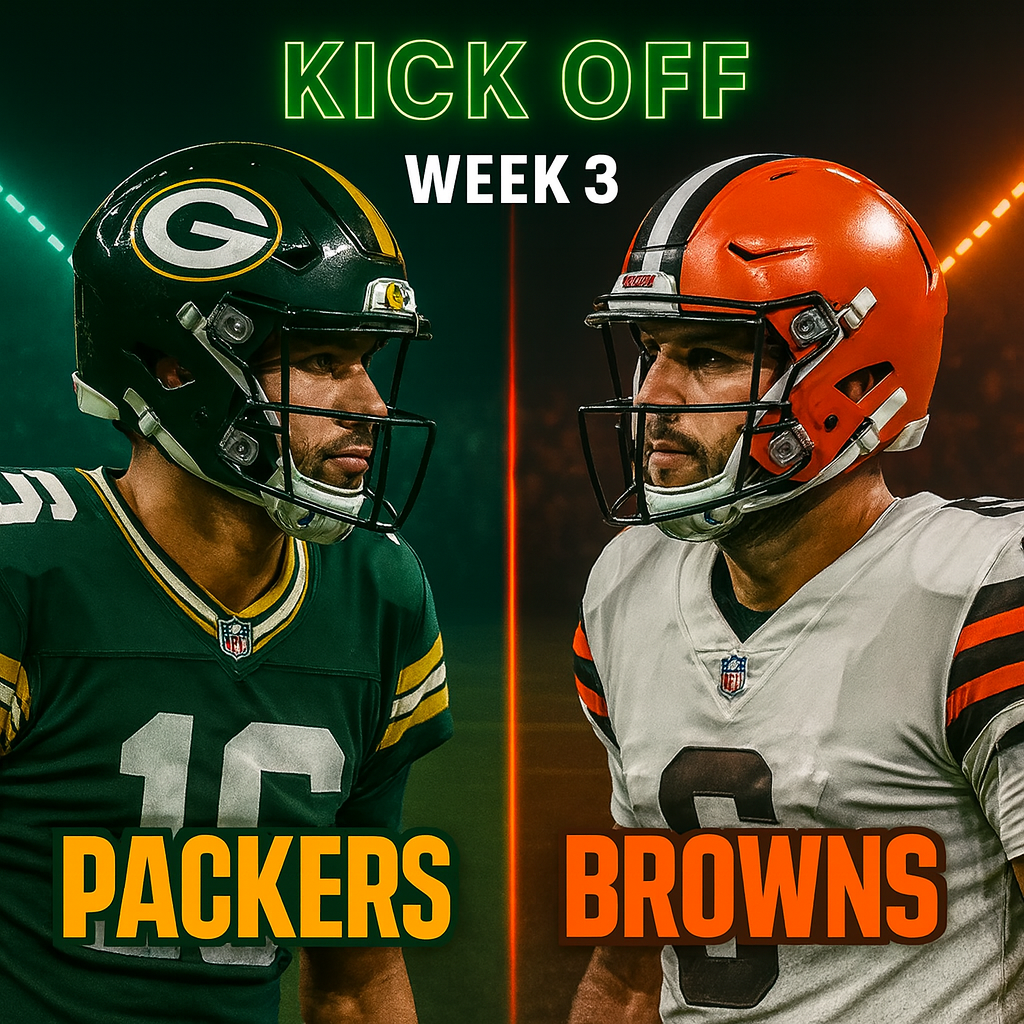 Packers vs. Browns 2025 NFL Week 3 — Date, Time, and Broadcast Guide