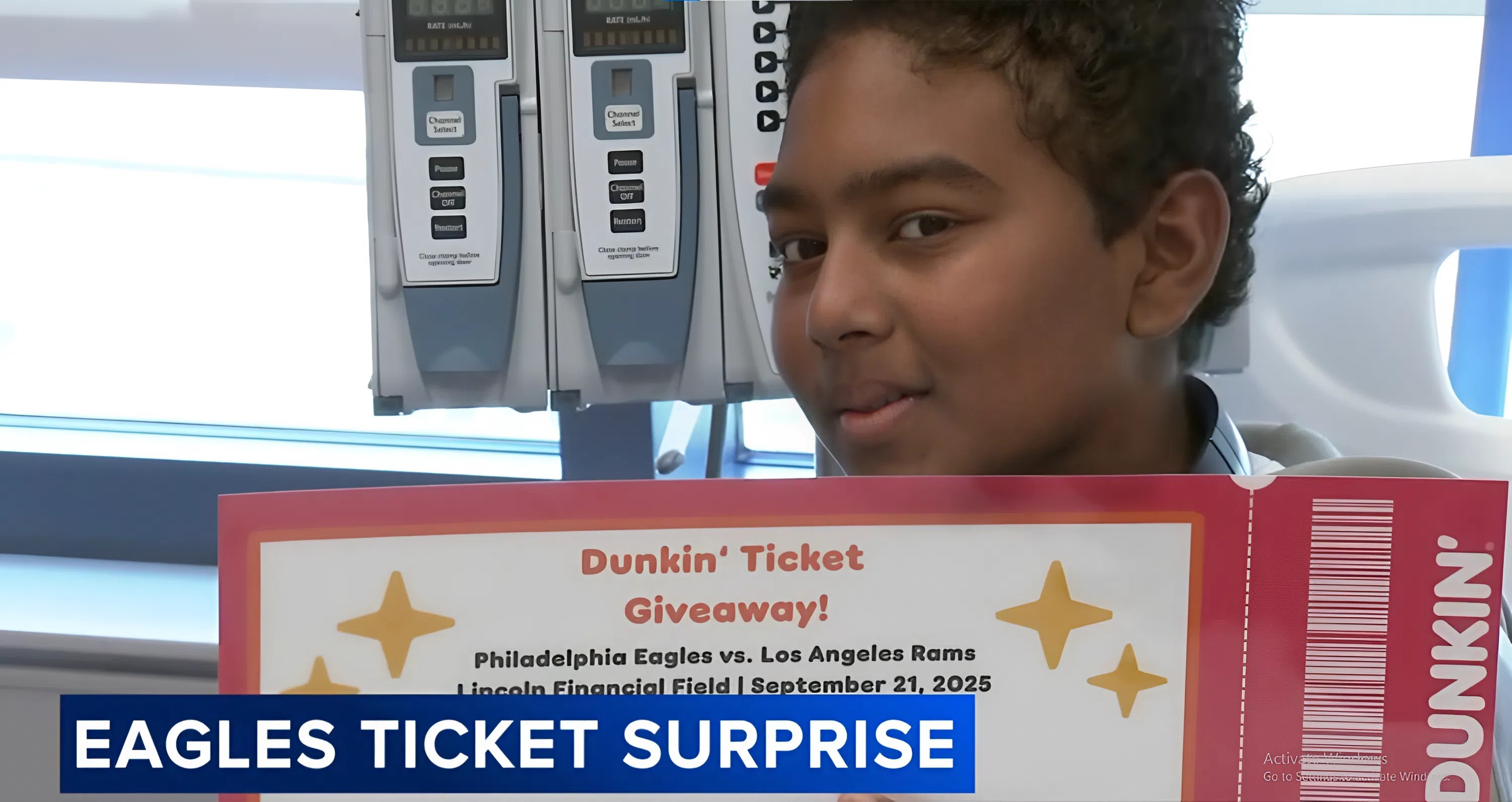 The Philadelphia Eagles Gift All-Inclusive Tickets to Teen Cancer ...