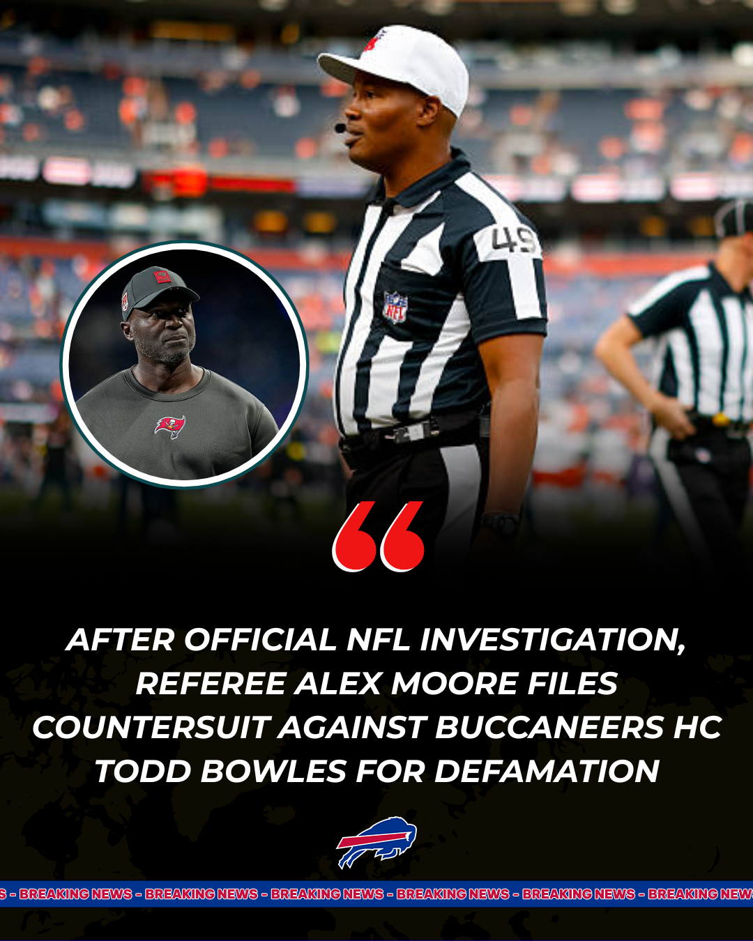 After Official NFL Investigation, Referee Alex Moore Files Countersuit ...