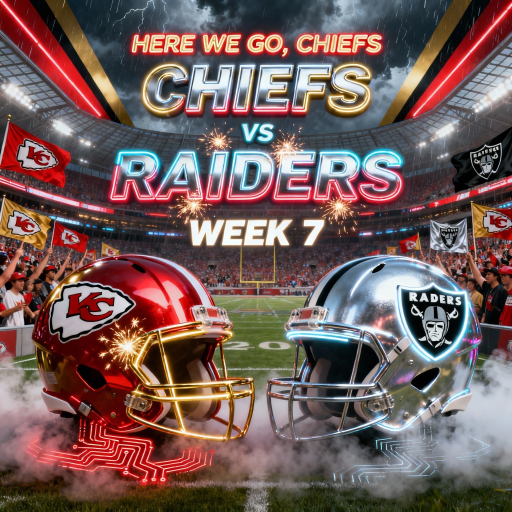 Chiefs vs Raiders – Week 7 Game Information