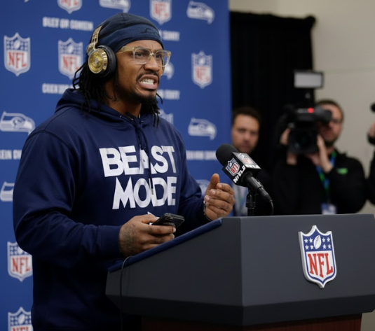 Beast Mode Marshawn Lynch Speaks Out To Defend Seahawks After Hall Of ...