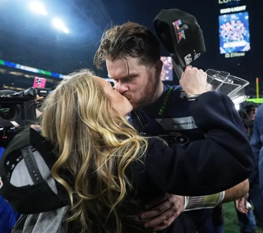 MVP Sam Darnold Surprisingly Proposes to Girlfriend Katie Hoofnagle at ...